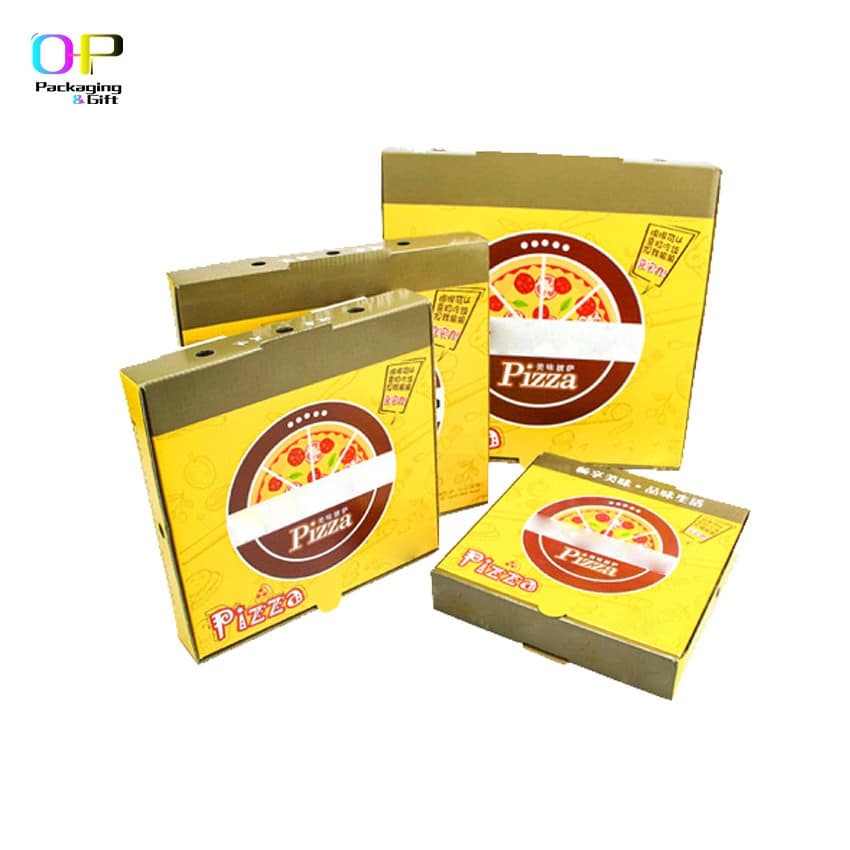 Custom Printed Food Grade Corrugated Pizza Box
